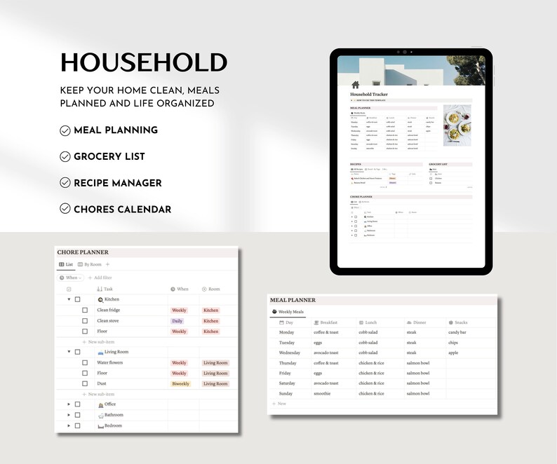 Notion Second Brain Template Aesthetic Notion Life Planner Productivity ...