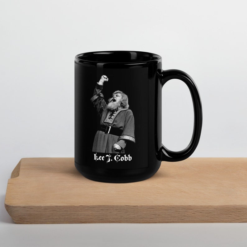 King Lear Mug for Lee J Cobb Fan, Gift for Shakespeare Lover, Theatre ...