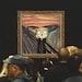 The Ginger Cat as the Scream by Edvard Munch Painting - Etsy