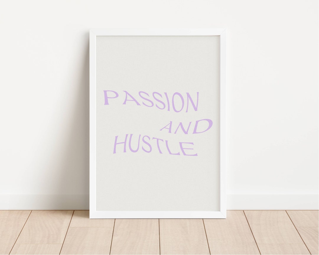 Inspirational Motivational Quote Wall Art Print Aura Aesthetic Room ...