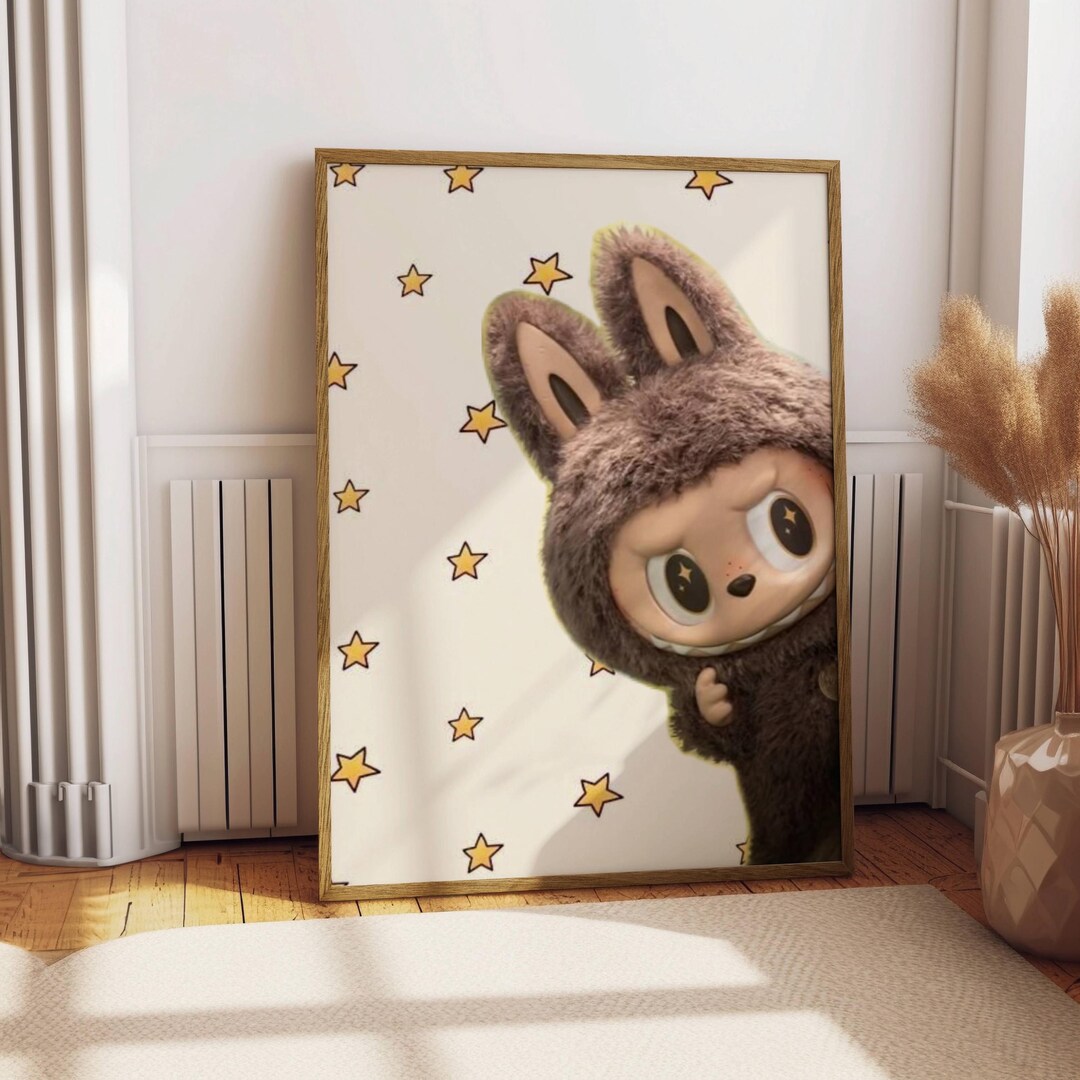 Labubu Monsters Poster Print Labubu Wall Art Pop Mart Print Poster ...