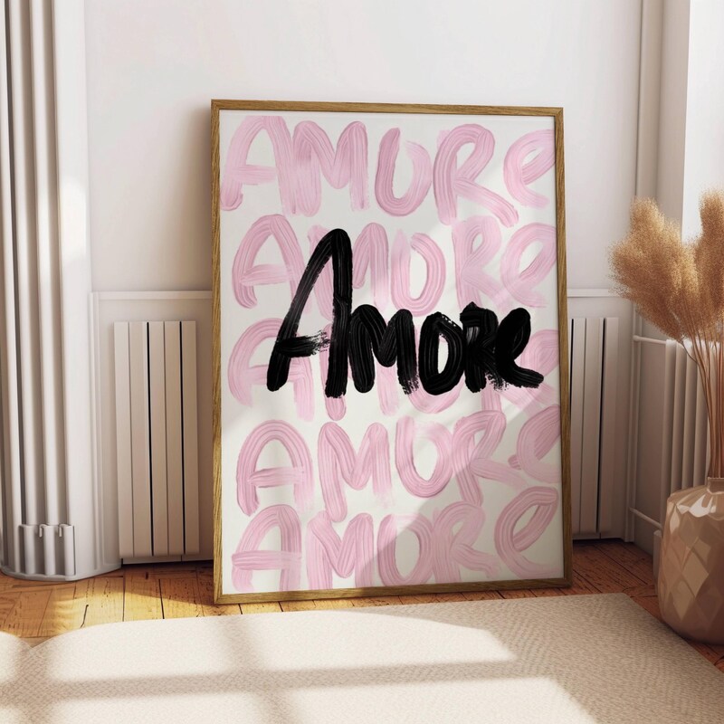 Amore Print - Etsy