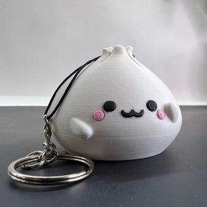 Cute Steamed Dumplings for To-go Keychain - Etsy