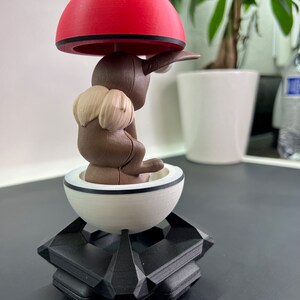 Sleeping Eevee in Pokeball Capsule - Etsy