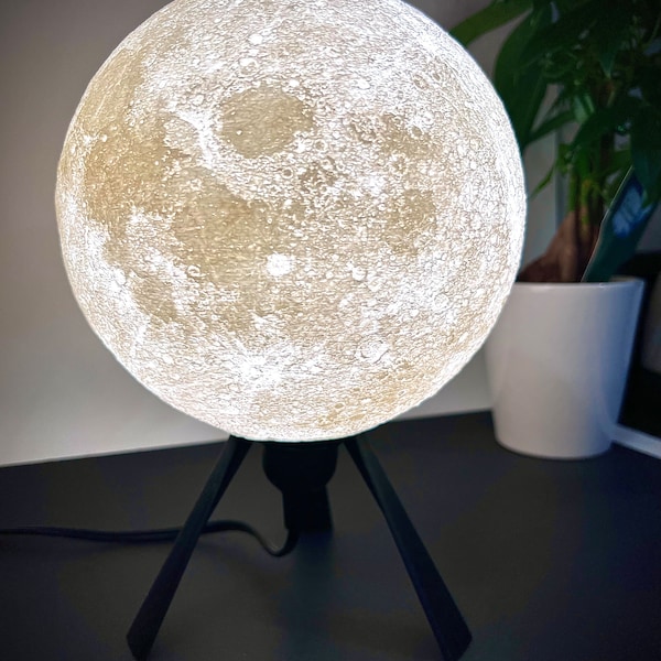 Moon Lamp - Etsy