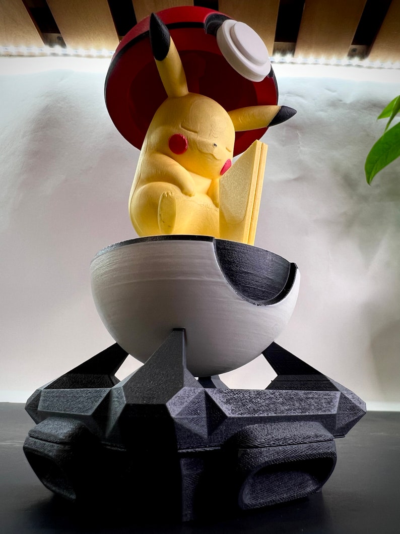 Pikachu in Pokeball Capsule - Etsy