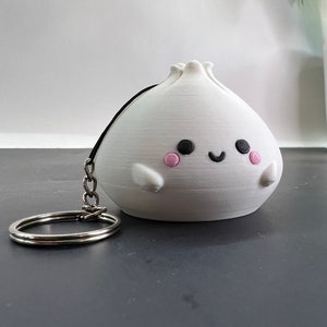 Cute Steamed Dumplings for To-go Keychain - Etsy