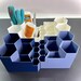 Hexagon 9 Slot Desk Organizer - Etsy