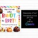 EDITABLE Bundts Cake Staff Appreciation Sign, Bundts Bar Appreciation ...