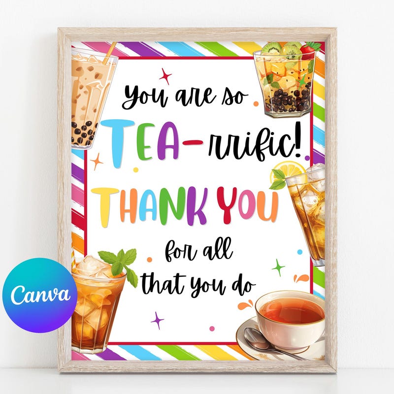 Tea Signs - Etsy