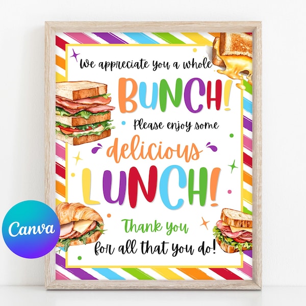 Lunch Signs - Etsy