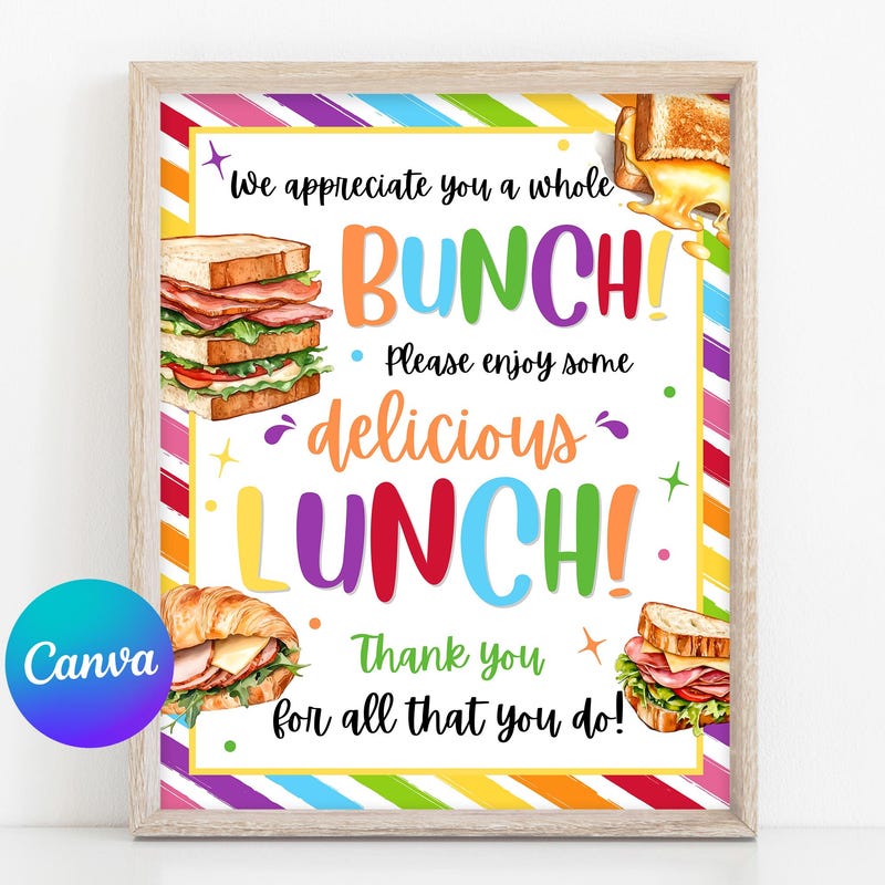 We Are on Lunch Sign - Etsy