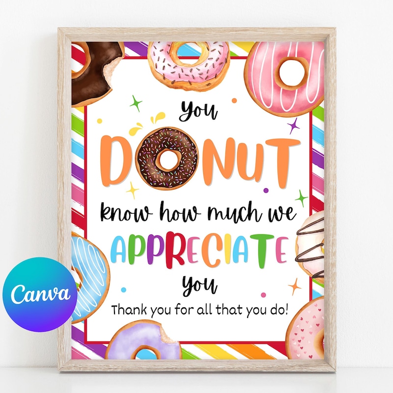 Donut Sign - Etsy