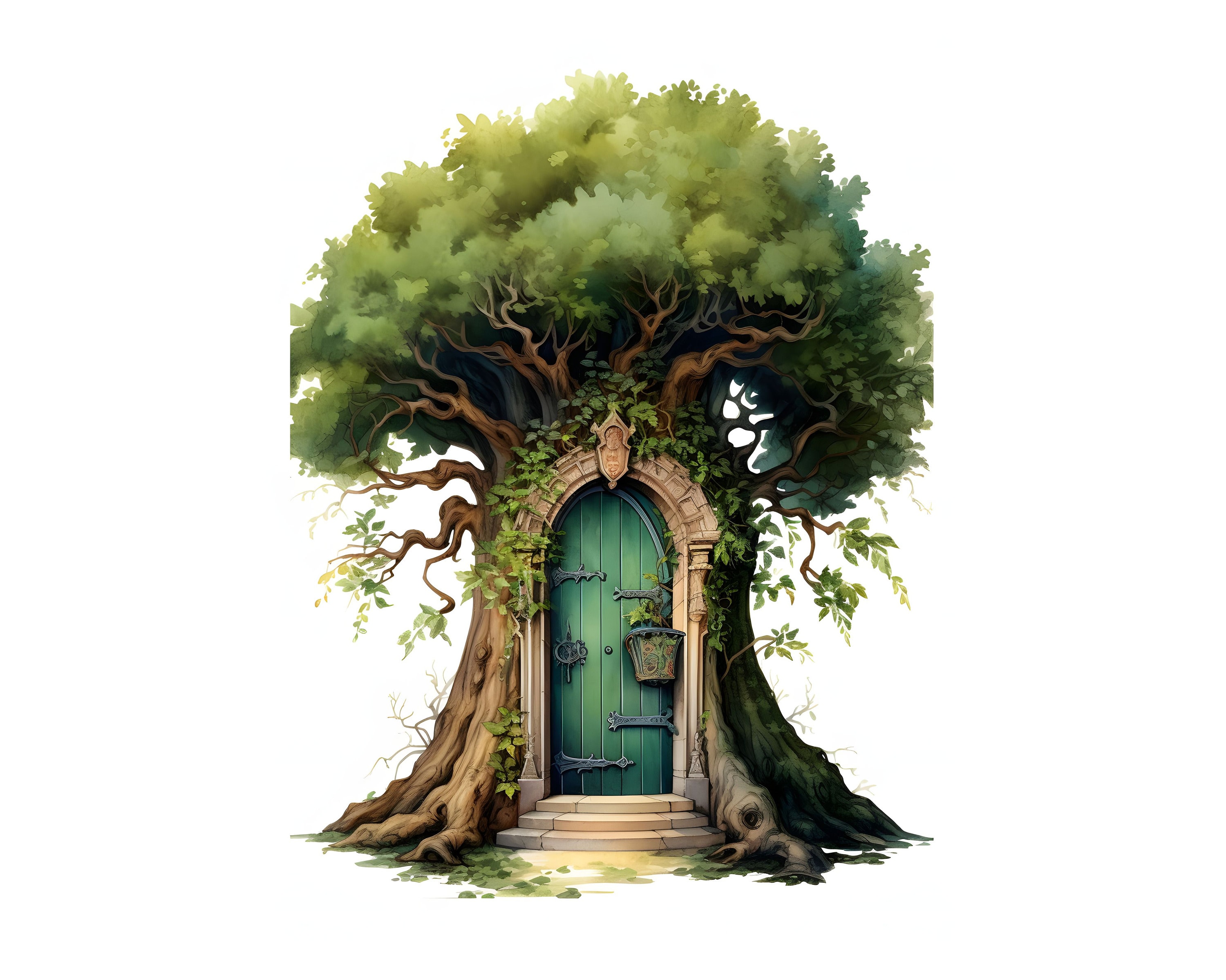 Fantasy Door Clipart 12 High Quality Jpgs Instant Download - Etsy