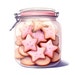 Pink Cookies Clipart - 12 High Quality Jpgs - Instant Download - Card ...