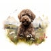 Lagotto Romagnolo Clipart - 12 High Quality Jpgs - Instant Download ...