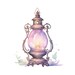 Beautiful Vintage Oil Lamp Clipart - 12 High Quality Jpgs - Instant ...