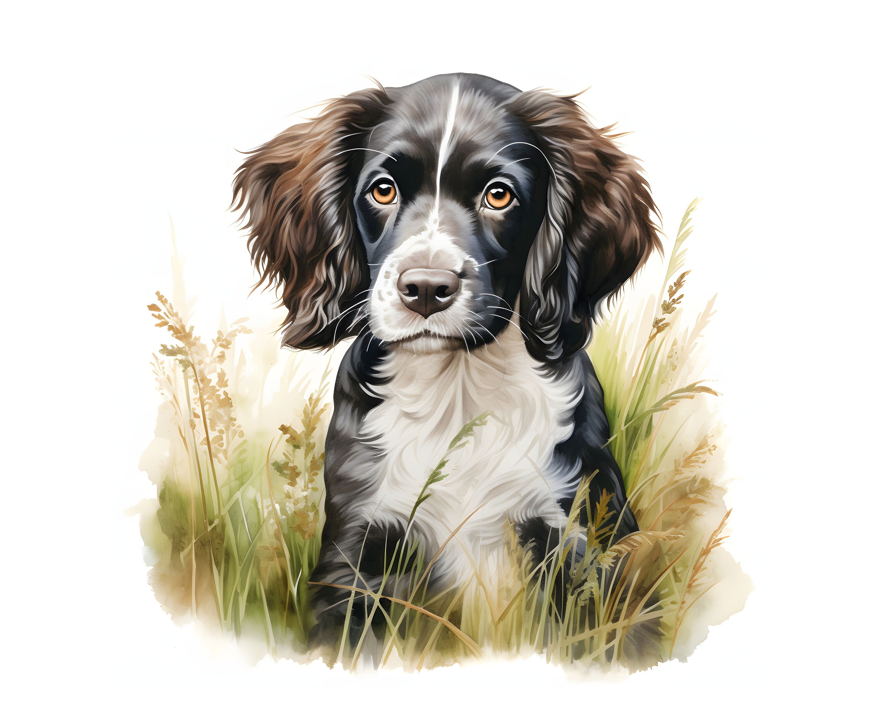 English Springer Spaniel Clipart 12 High Quality Jpgs - Etsy UK
