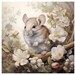 Forrest Mouse Clipart - 12 High Quality Jpgs - Instant Download - Card ...
