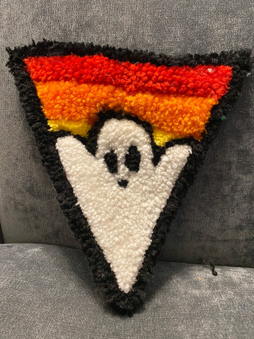 Spooky Cute Triangle Ghost Halloween Gothic Pride Decoration Rug - Etsy