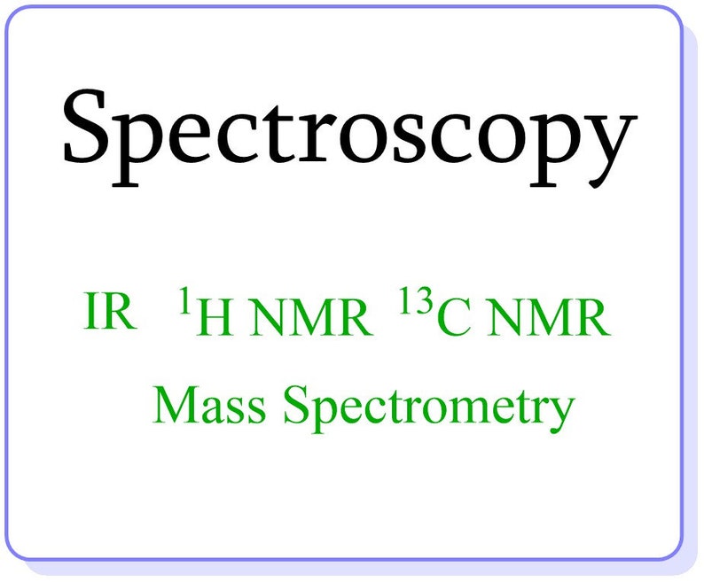 Spectroscopy - Study Guide for | Nursing | Nursing School | Pre-med ...