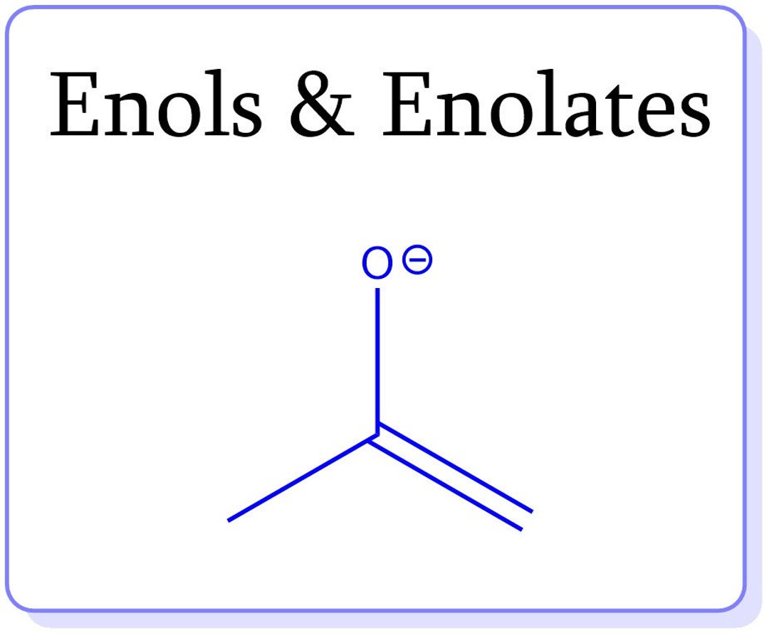 Enols and Enolates - Study Guide for | Nursing | Nursing School | Pre ...