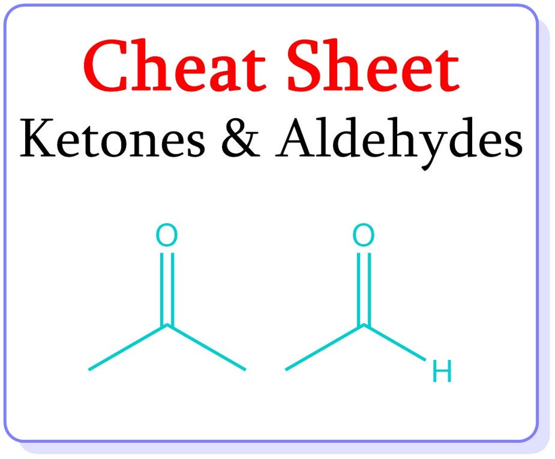 Ketones and Aldehydes - Cheat Sheet for | Nursing | Nursing School ...