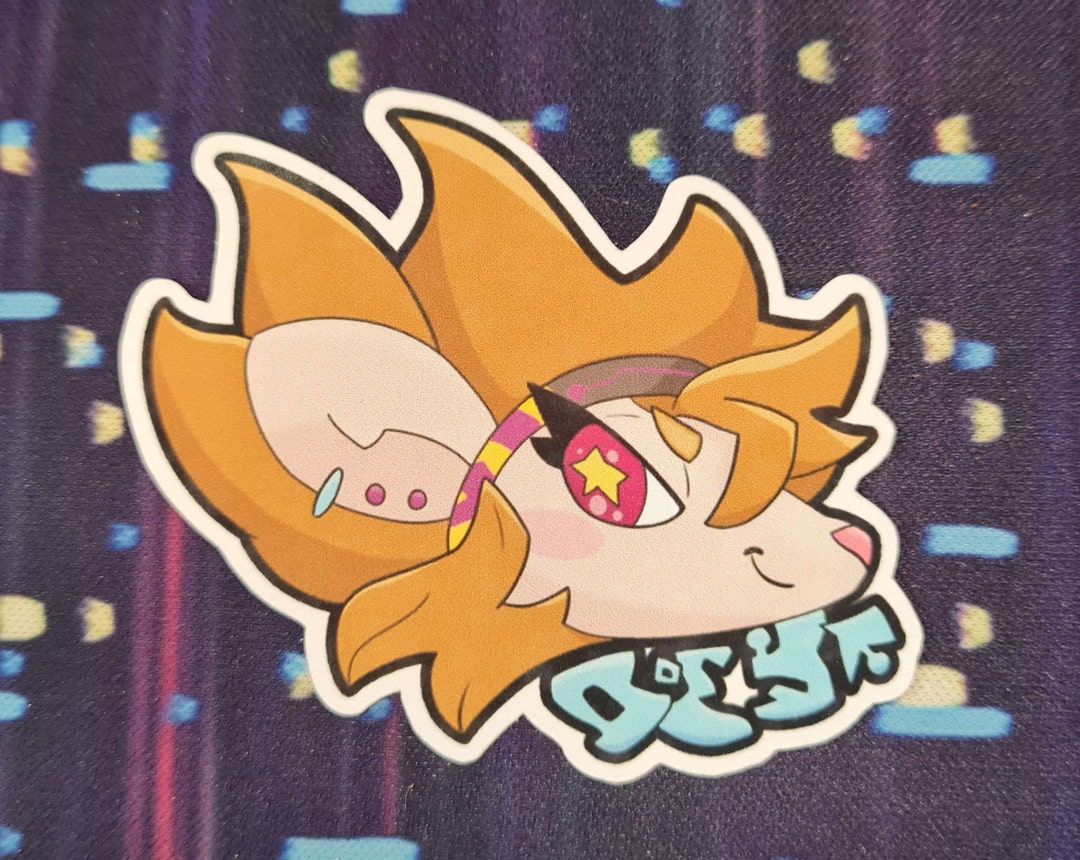 Cute Greasefang Inspired Chibi Sticker - Etsy