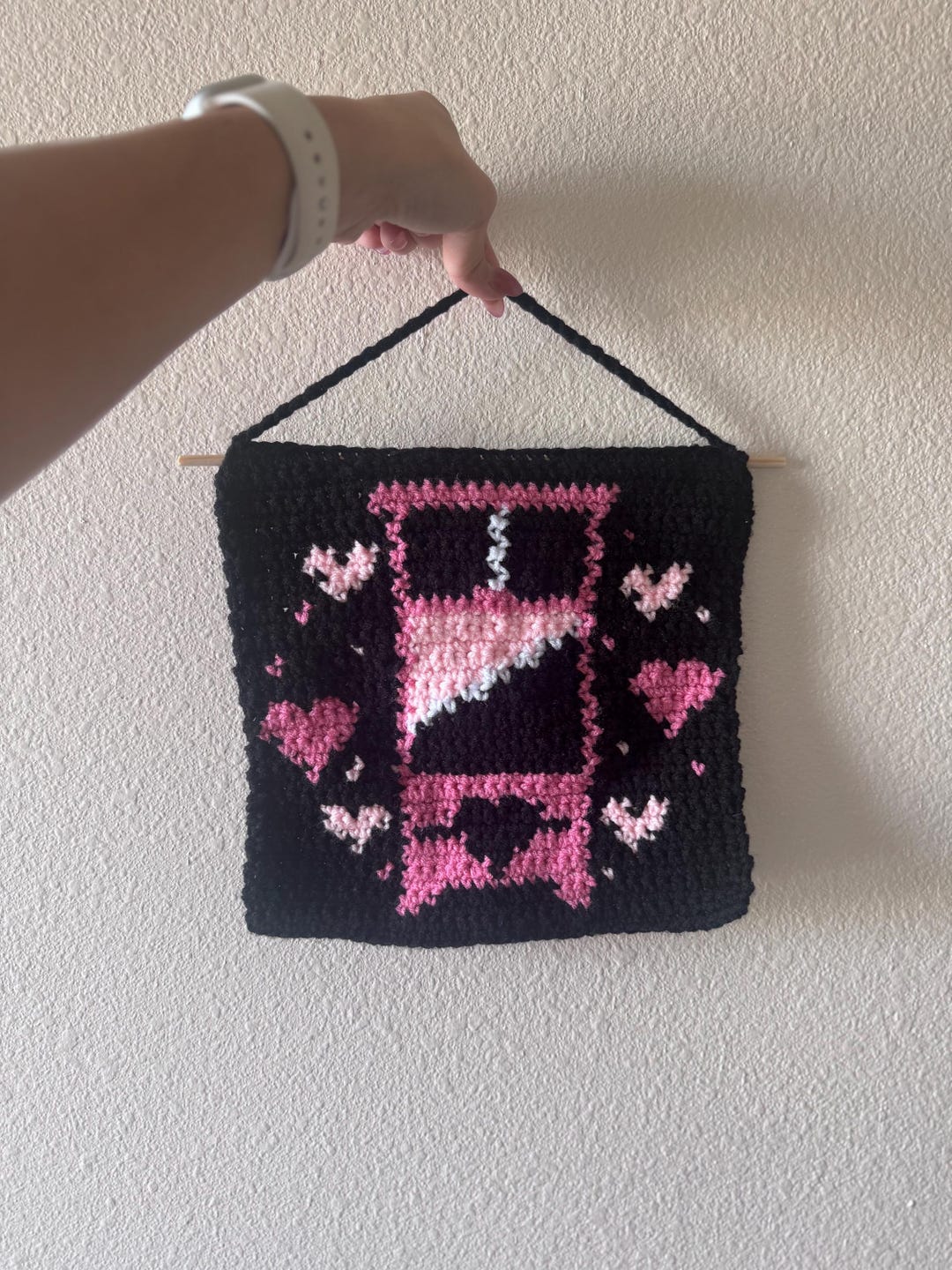 Crochet Kawaii Guillotine Wall Hanging - Etsy