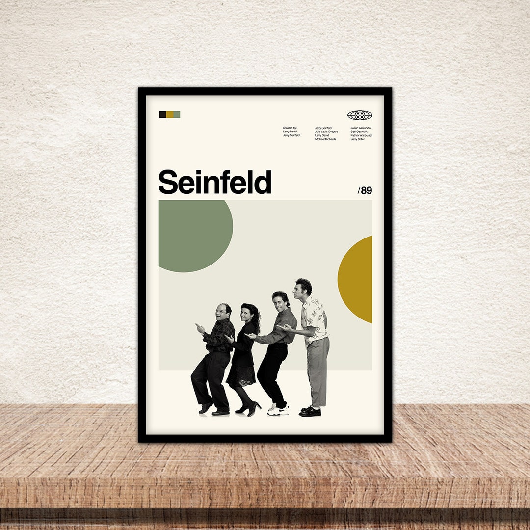 Seinfeld Poster Seinfeld Restaurant Minimalist Art Prints - Etsy
