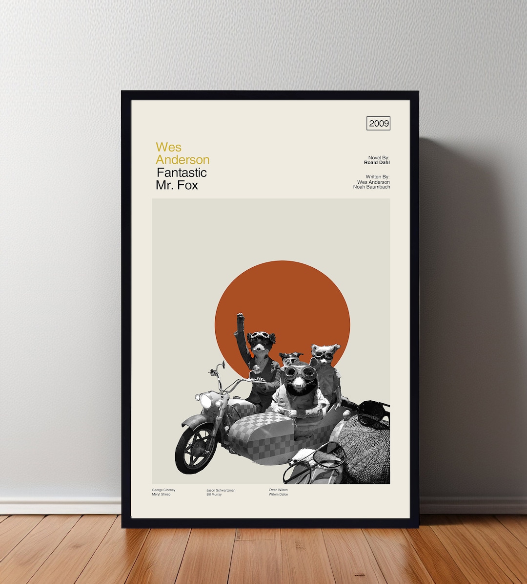 Fantastic Mr Fox Poster Fantastic Mr Fox Print Movie Poster - Etsy