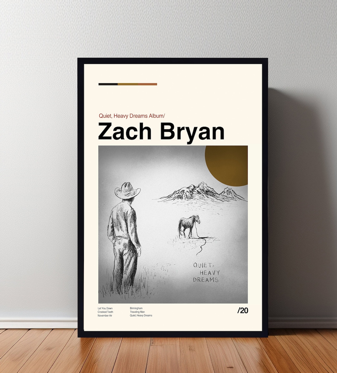 Zach Bryan Poster Zach Bryan Print Minimalist Movie Vintage - Etsy