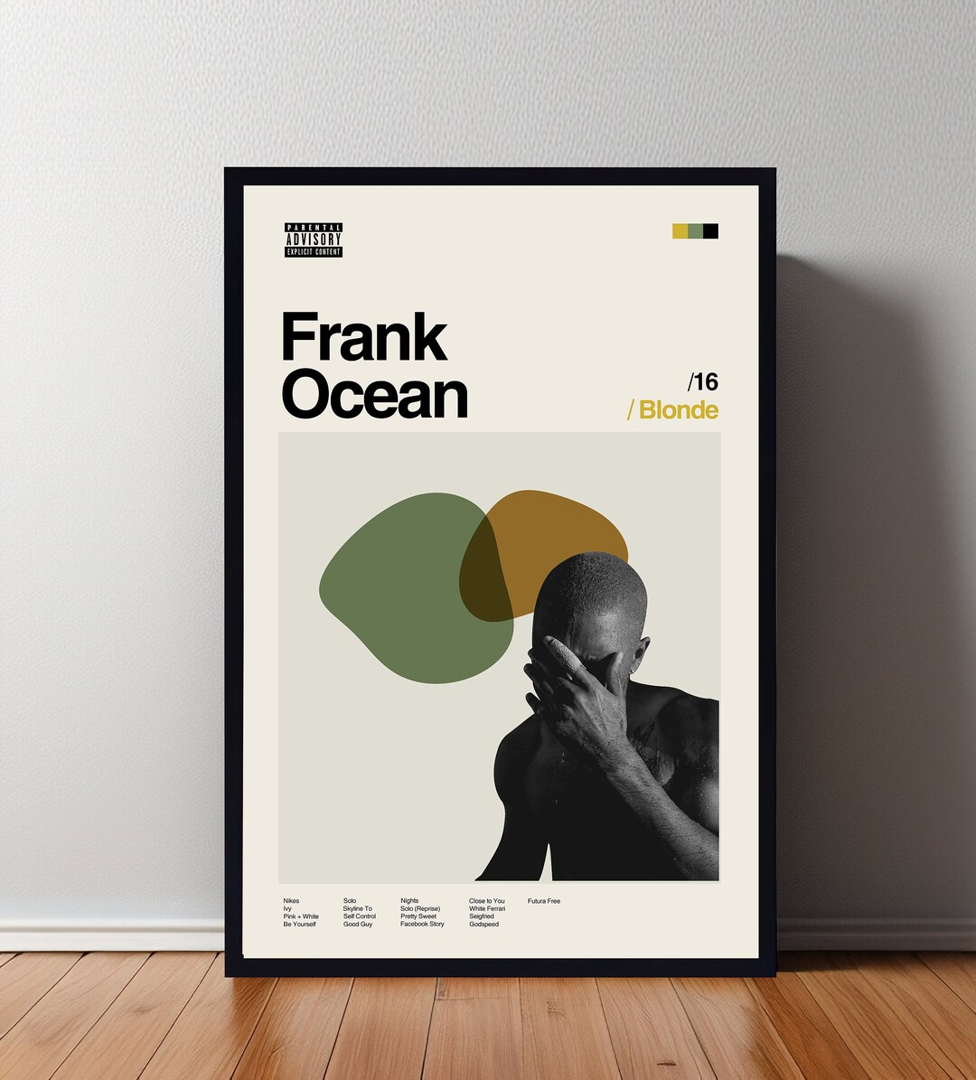 Frank Ocean Poster Frank Ocean Print Retro Movie Poster - Etsy