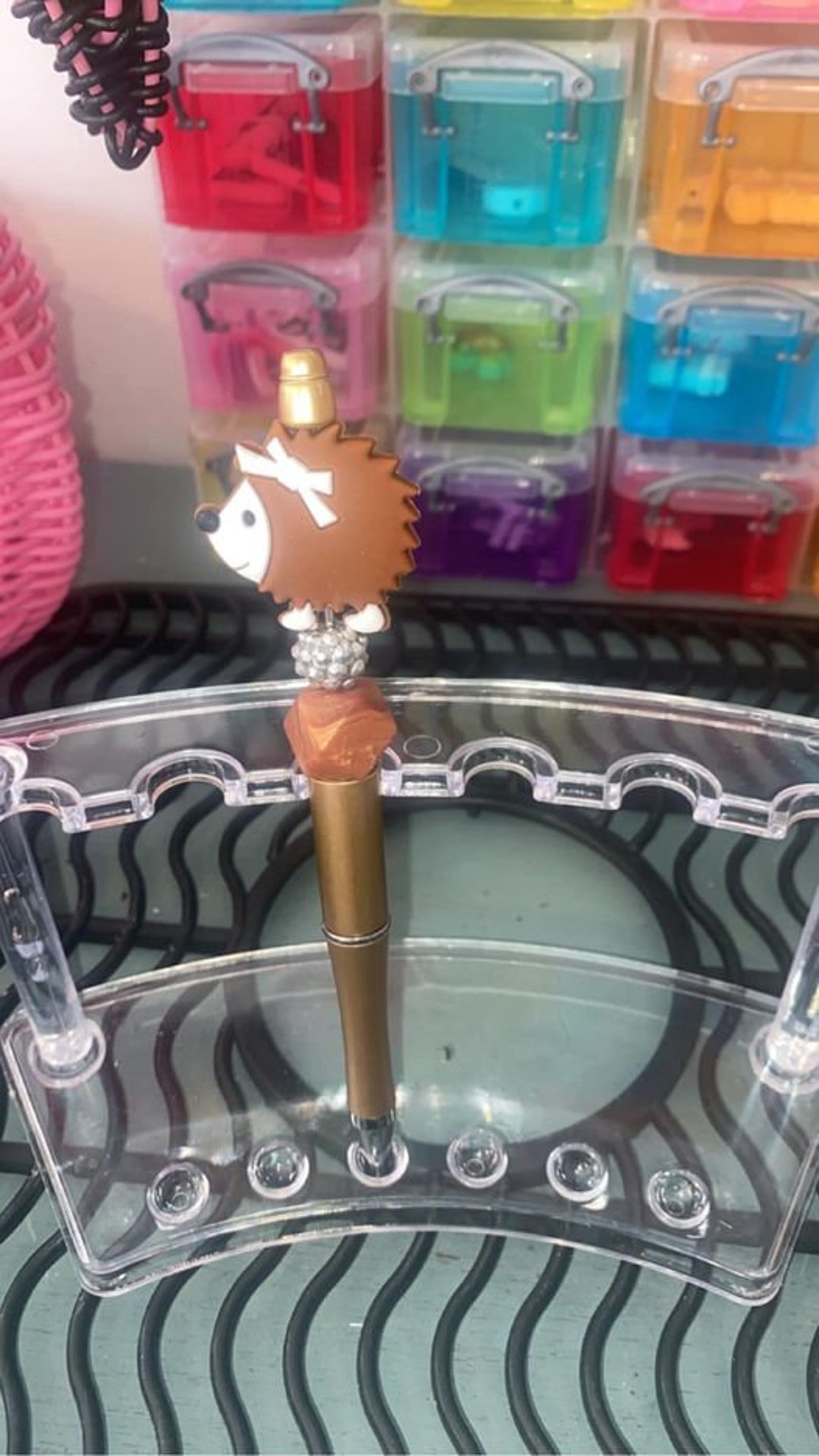 Hedgehog Pen - Etsy