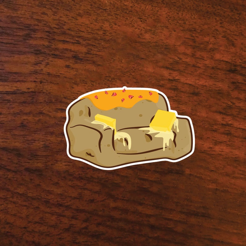 Couch Potato fully Loaded // Funny Meme Sticker for Laptop, Bottle ...