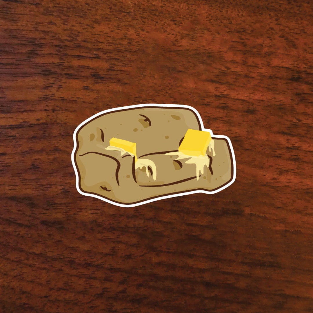 Couch Potato // Funny Meme Sticker for Laptop, Bottle, Phone, Car, Hard ...