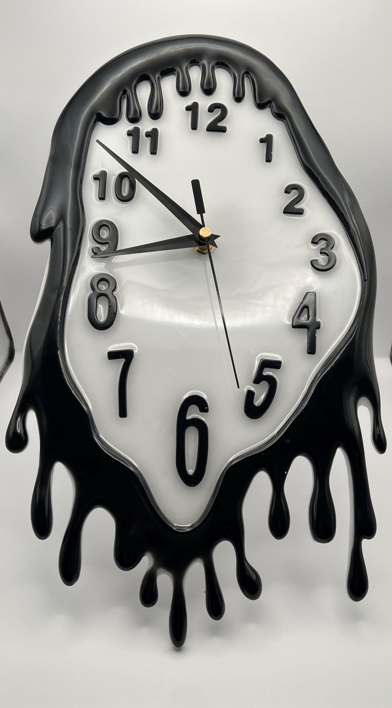 Melting Wall Clock - Etsy