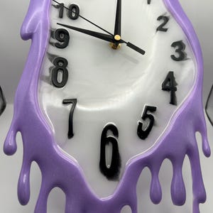 Melting Wall Clock - Etsy