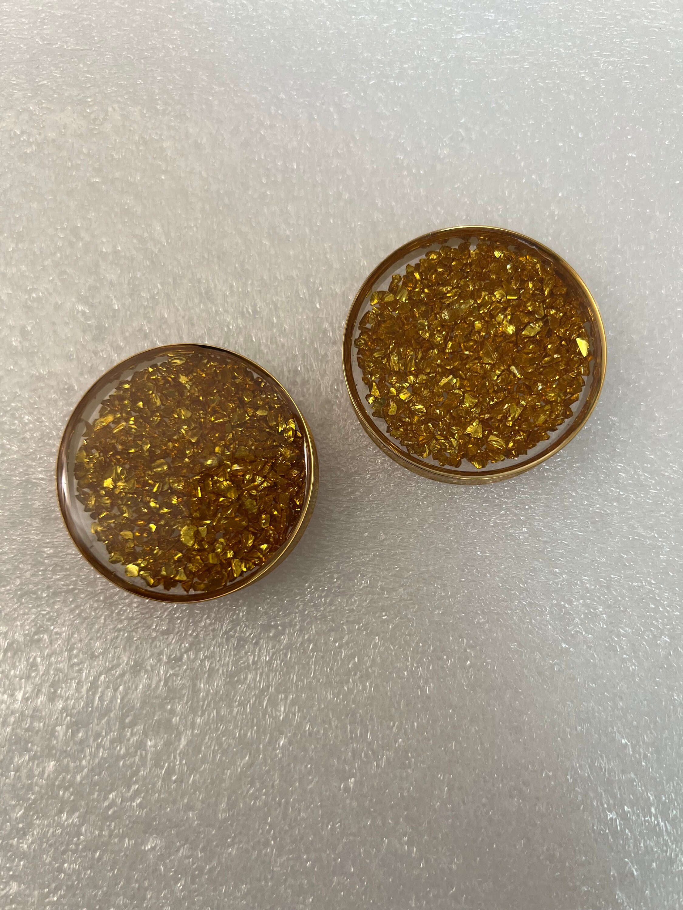 45mm Broken Glass Resin Plug - Etsy