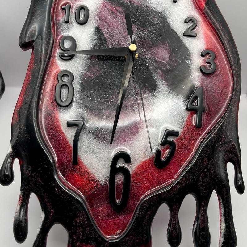 Melting Clock - Etsy
