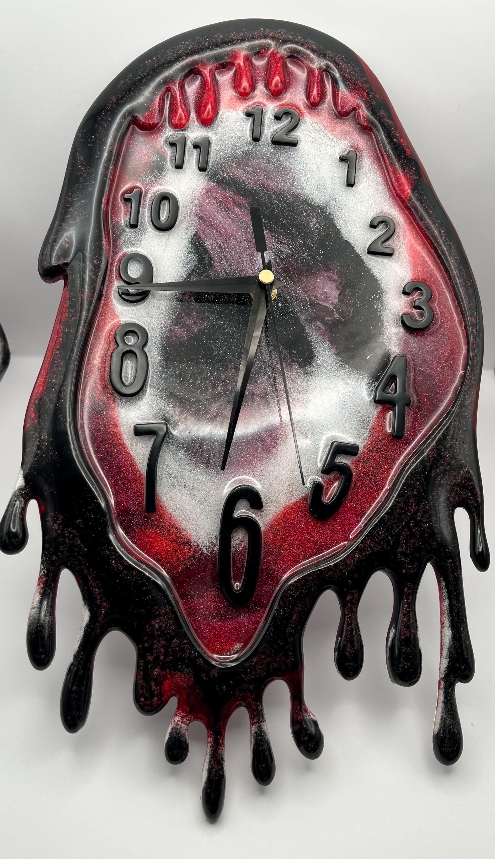 Melting Wall Clock - Etsy