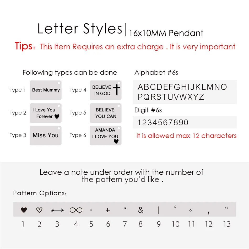 Custom Envelope Style Love Letter Necklace, Personalized Name Envelope ...