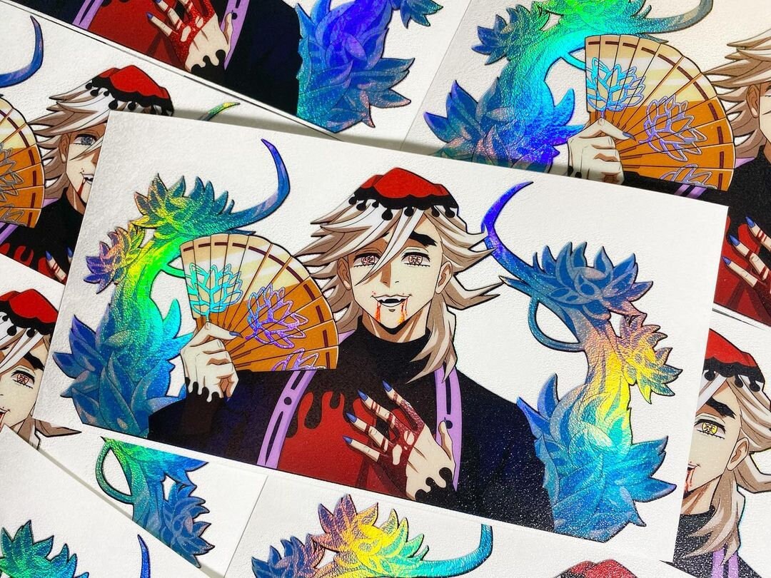 DOMA HOLOGRAPHIC STICKER - Etsy