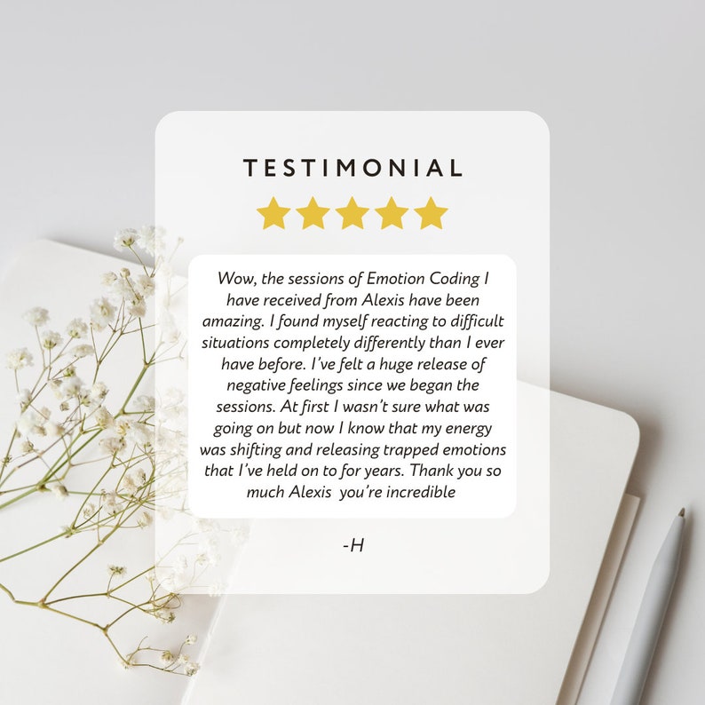 20 Minute Child Emotion Code Session Email - Etsy