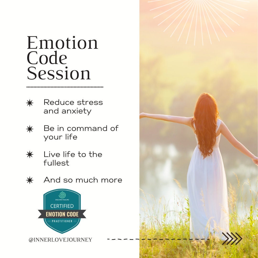 30 Minute Emotion Code Session Email - Etsy