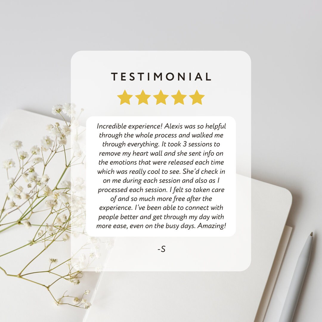 30 Minute Emotion Code Session Email - Etsy