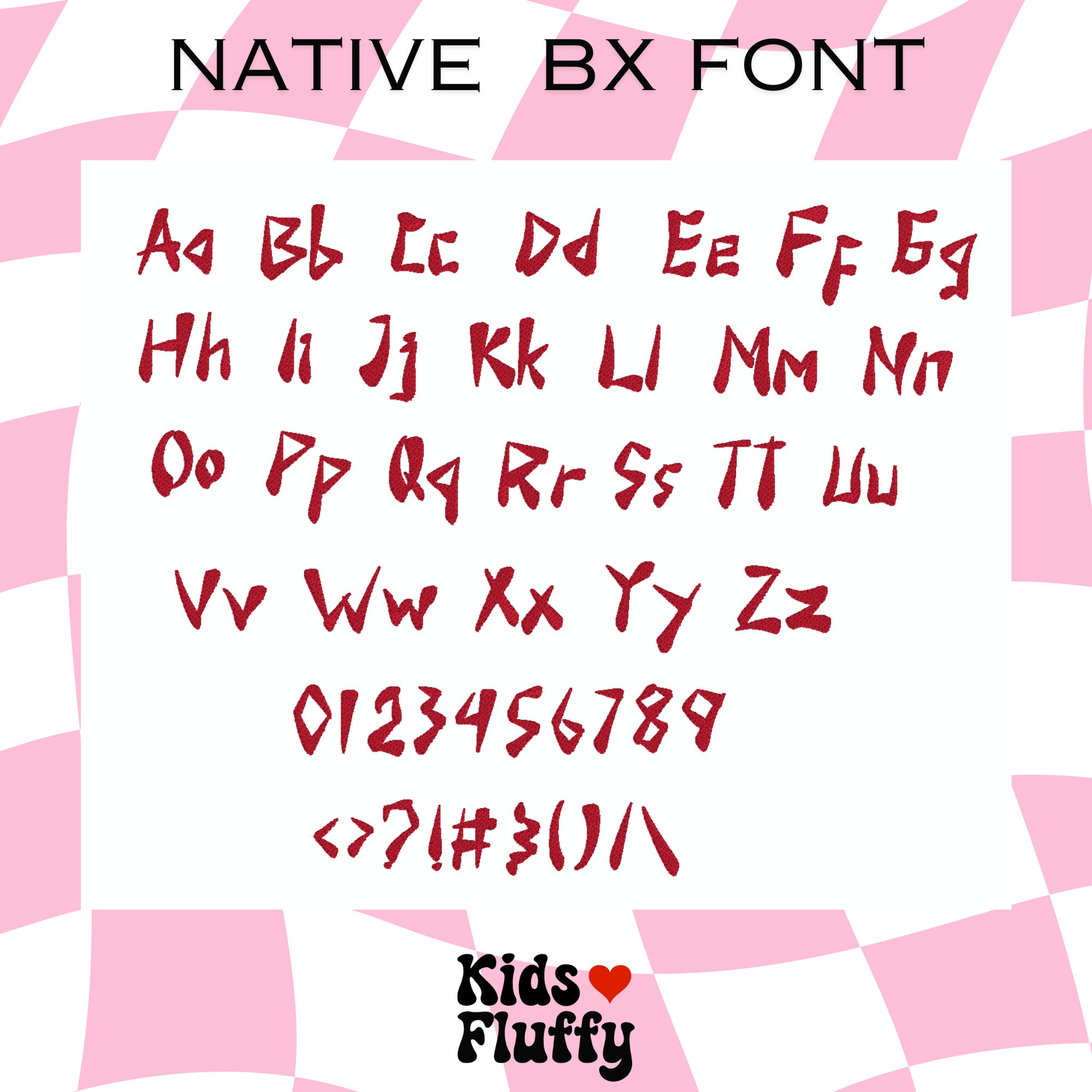 Osaka Japan Native BX Font Oriental Font Bx Font Embrilliance Native Bx ...