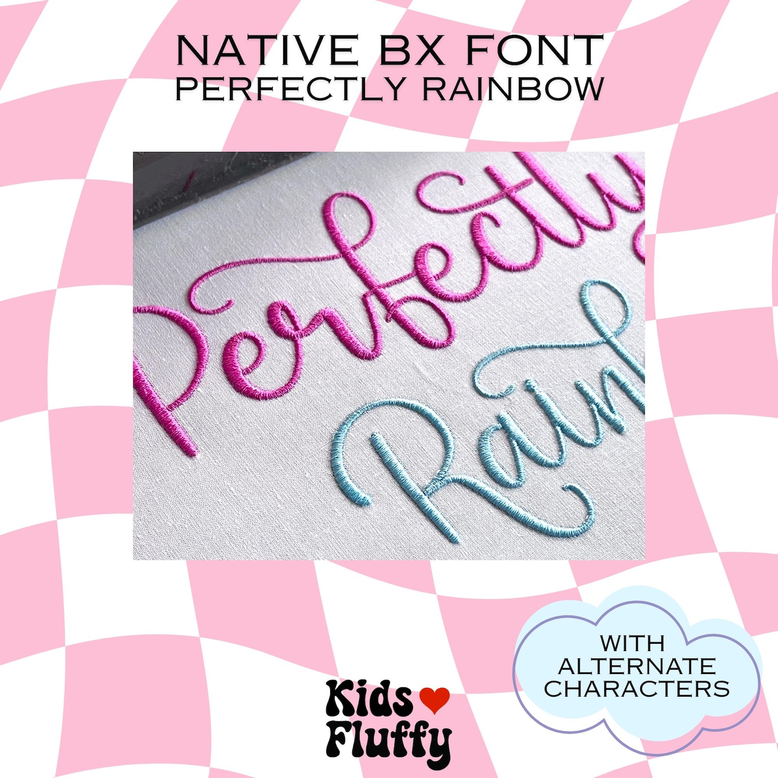 Native BX Font Perfectly Rainbow - Bx Font - Native Bx Font ...
