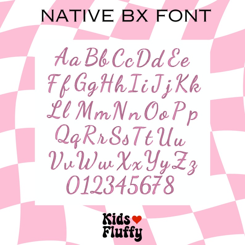 Native BX Font Dancing - Bx Font - Embrilliance Native Font ...