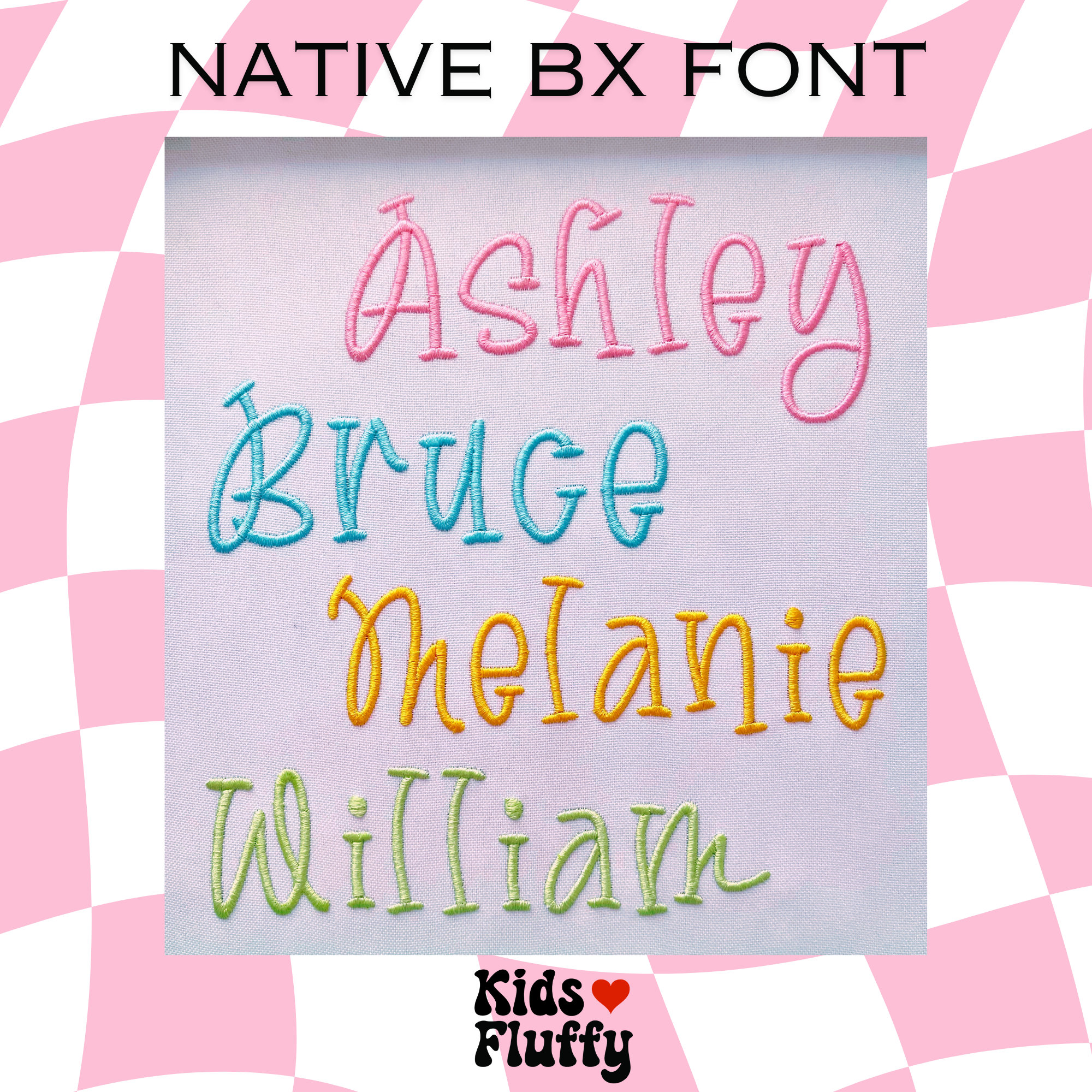 Native Bx Font - Child Dream Bx Font - BX Font - Embroidery Font ...